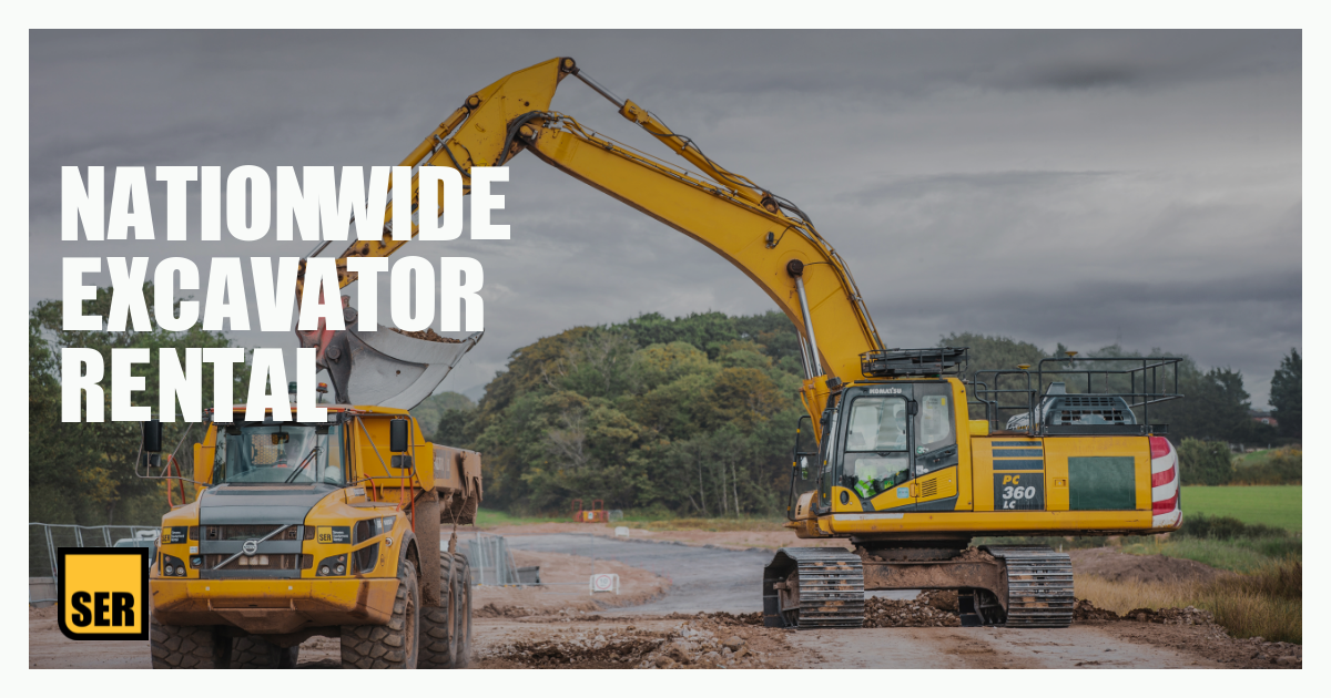 Nationwide excavator rental | SER