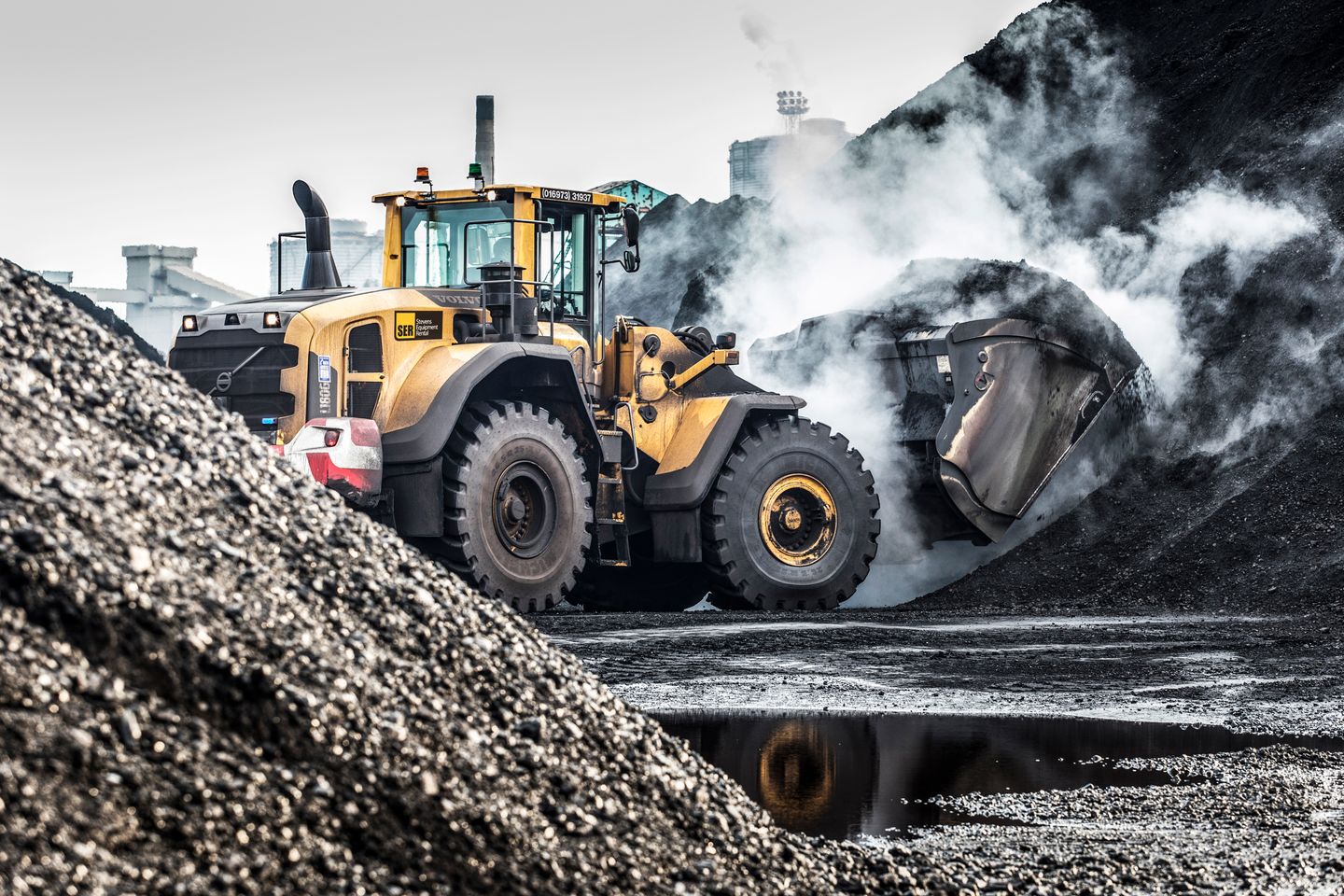 Nationwide loading shovel rental | SER