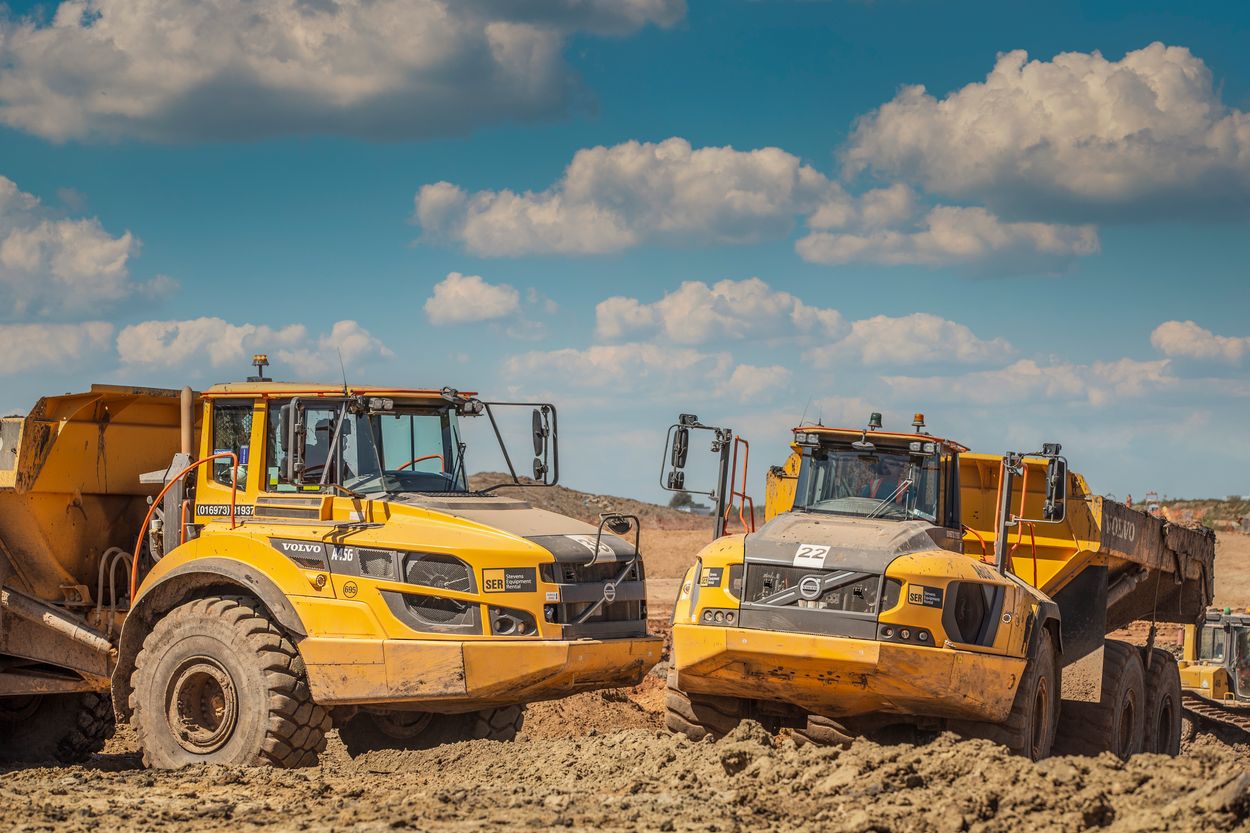 Nationwide loading shovel rental | SER